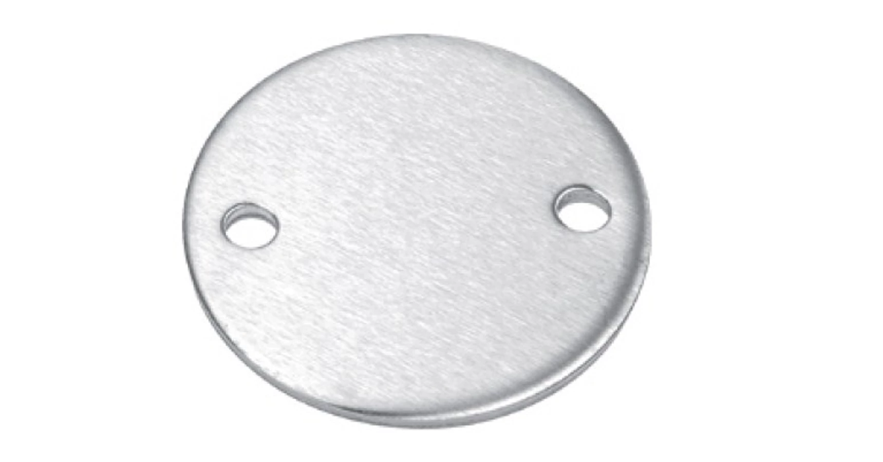 Platine ronde, inox (AISI 304), différentes dimensions - Ferronnerie ...